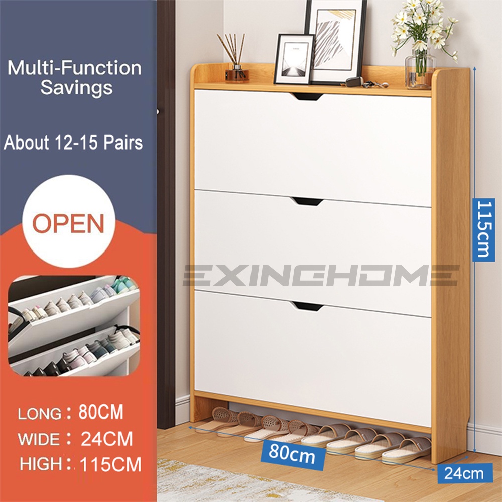 Shoe Rack Wood Shoe Cabinet Wood Storage With Disinfectant Rack ...