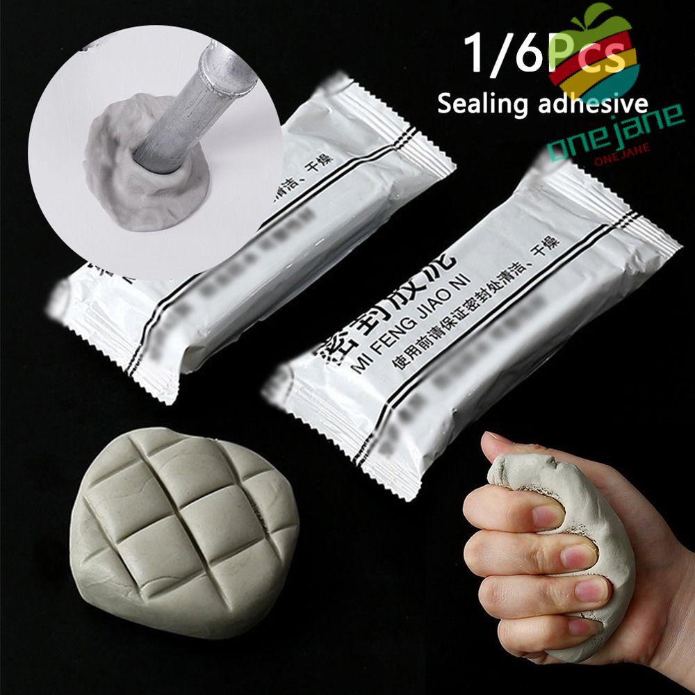 ONE-JANE 1/6Pcs Sealant Mastic Clay Home Sealing Glue Repair Wall Hole ...