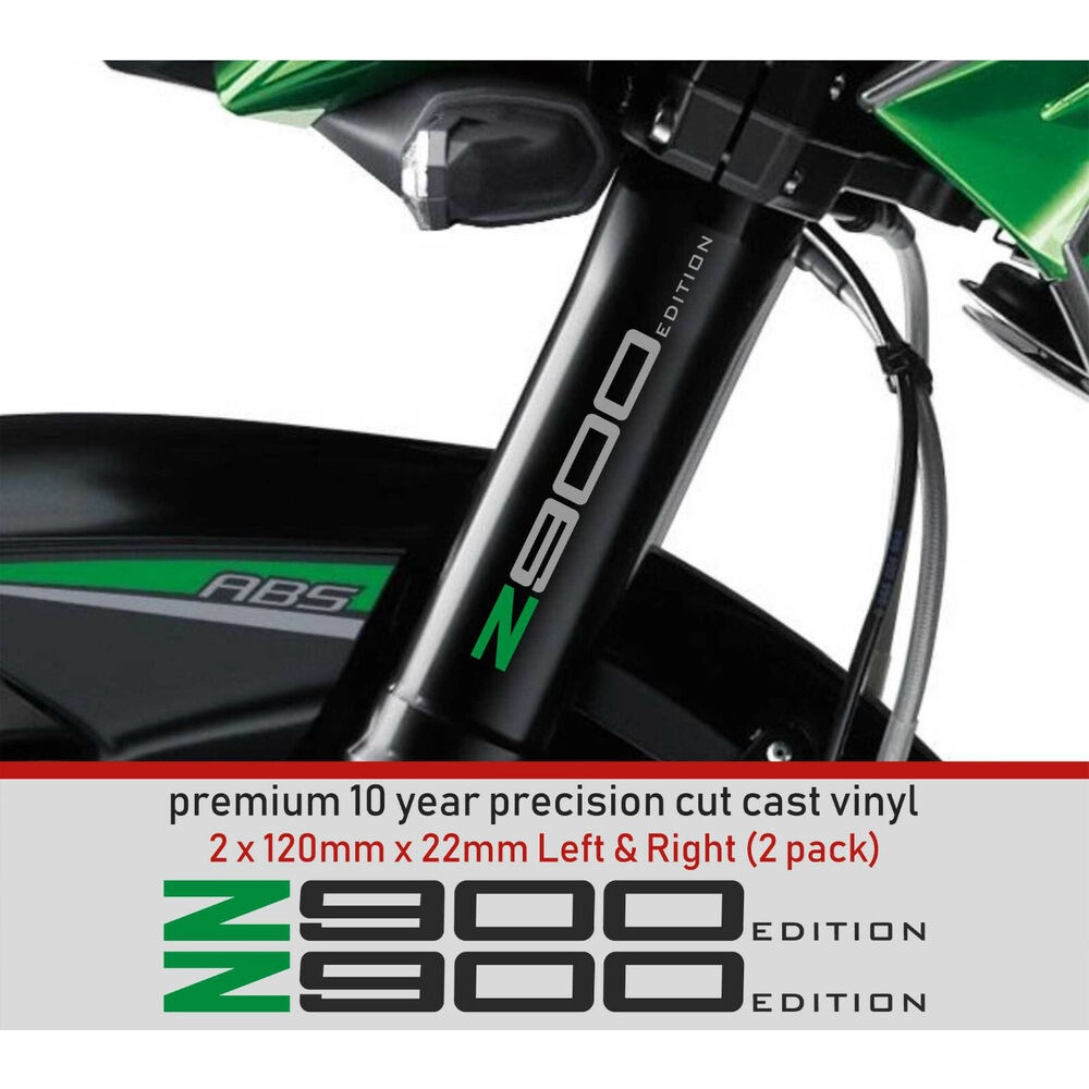 x2 x2 Z900 EDITION Decals Stickers premium 10 year Vinyl FITS KAWASAKI ...
