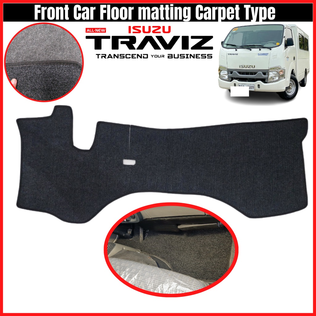 Isuzu Traviz Car Front matting 2020 UP Custom Fit floor matting Traviz ...