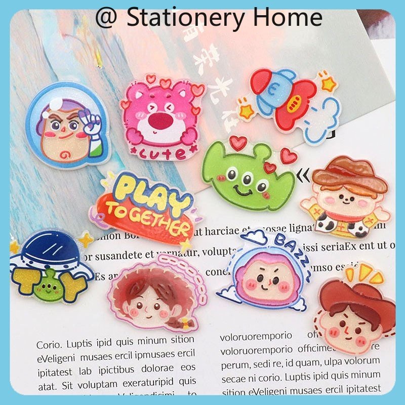Cartoon Animation Toy Story Fridge Magnets Refrigerator Sticker Acrylic ...