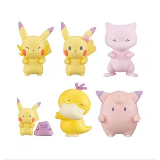 Pokemon Charmander Cleffa Pikachu Bulbasaur Squirtle Psyduck Pocket ...