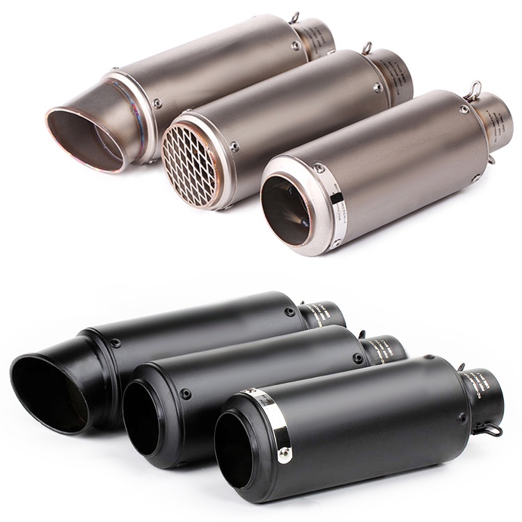 Universal 51mm 60mm Motorcycle Exhaust Pipe Project Motocross Escape ...