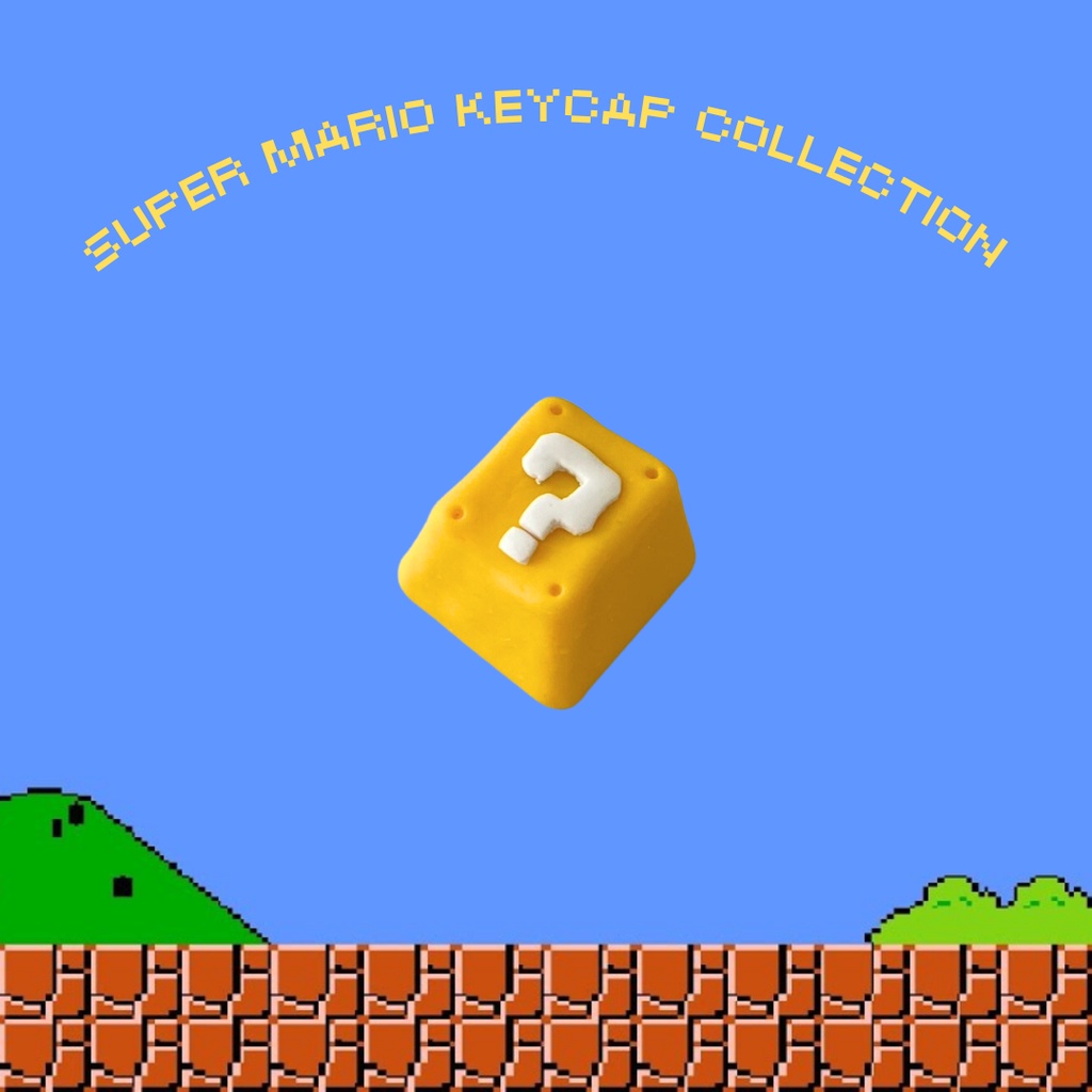 Mario Mystery Block Artisan Keycap | Shopee Philippines