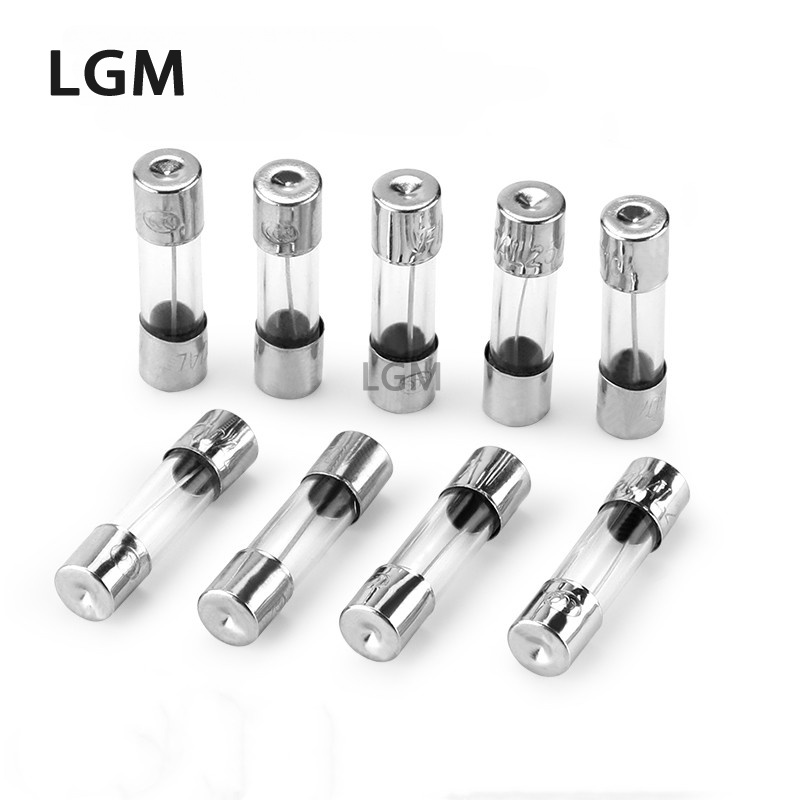 10Pcs Fast Quick Blow Glass Fuse Tube 5*20mm 6*30mm 250V 0.1A 0.2A 0.5A 1A 2A 3A 4A 5A 6A 8A 10A ...