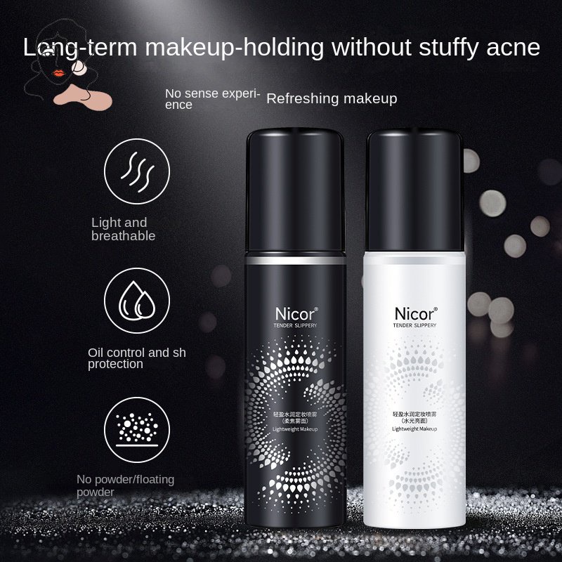 100ml Nicor Makeup Fixer Setting Spray Lasting Setting Moisturizing Oil ...