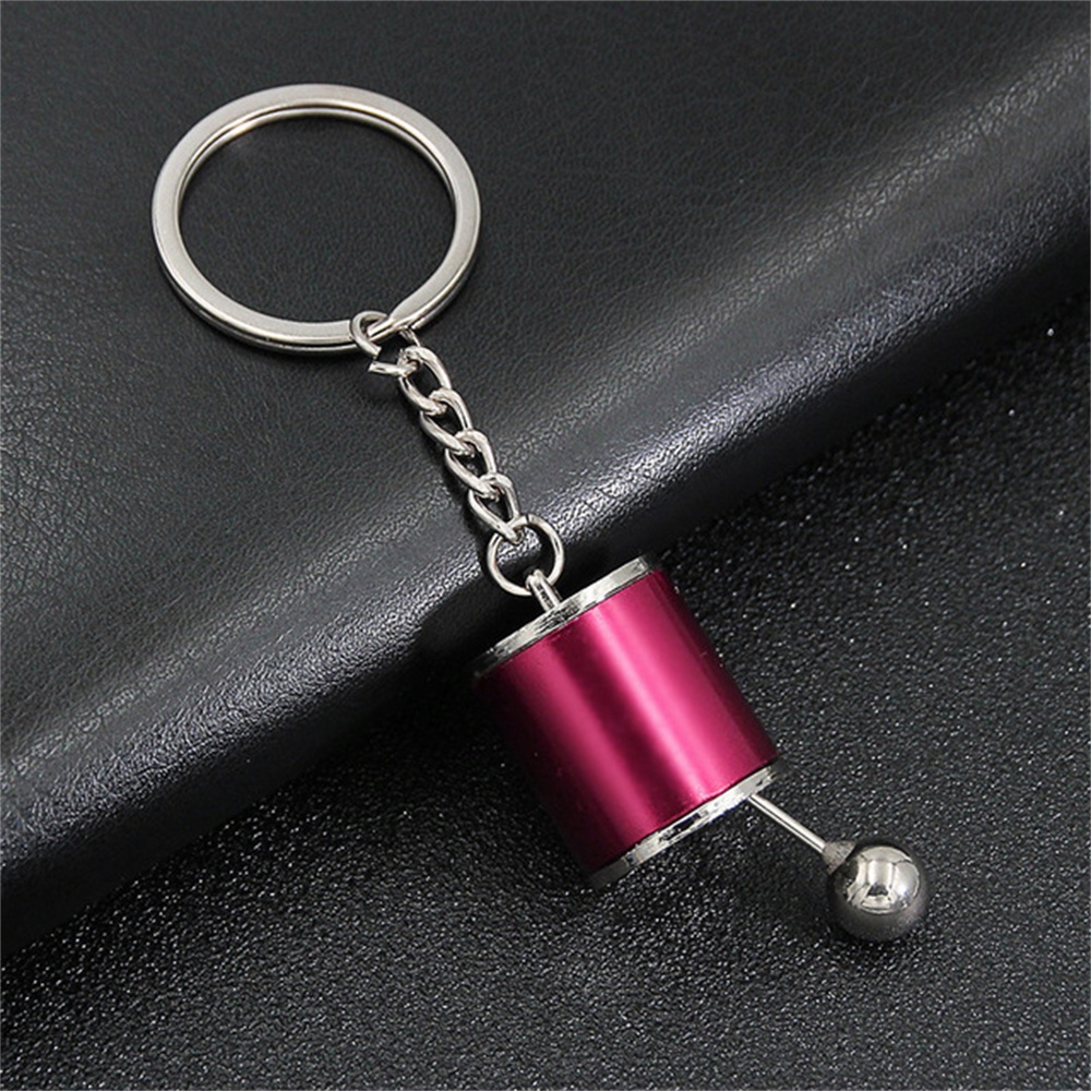 Creative Metal Men Keychain Car Speed Gearbox Gear Head Keychain Brake ...