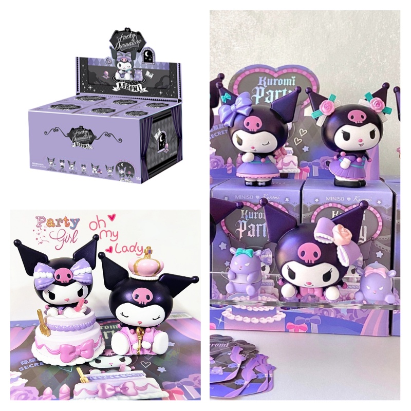 Original Sanrio Kuromi Blind Box Anime Surprise Box Kawaii Mysterious ...