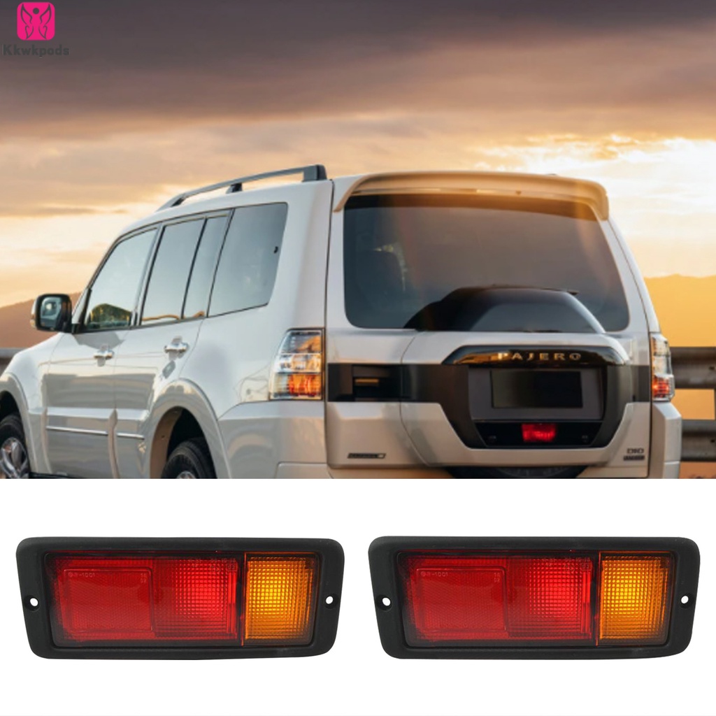 kkw Rear Bumper Reflector Light for Mitsubishi Pajero Montero Stop Tail ...
