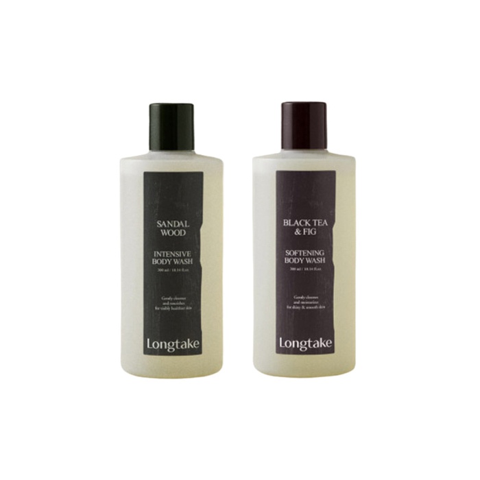 Longtake Sandalwood Intensive/Black Tea & Pig Softening Body Wash 300ml | Shopee Philippines