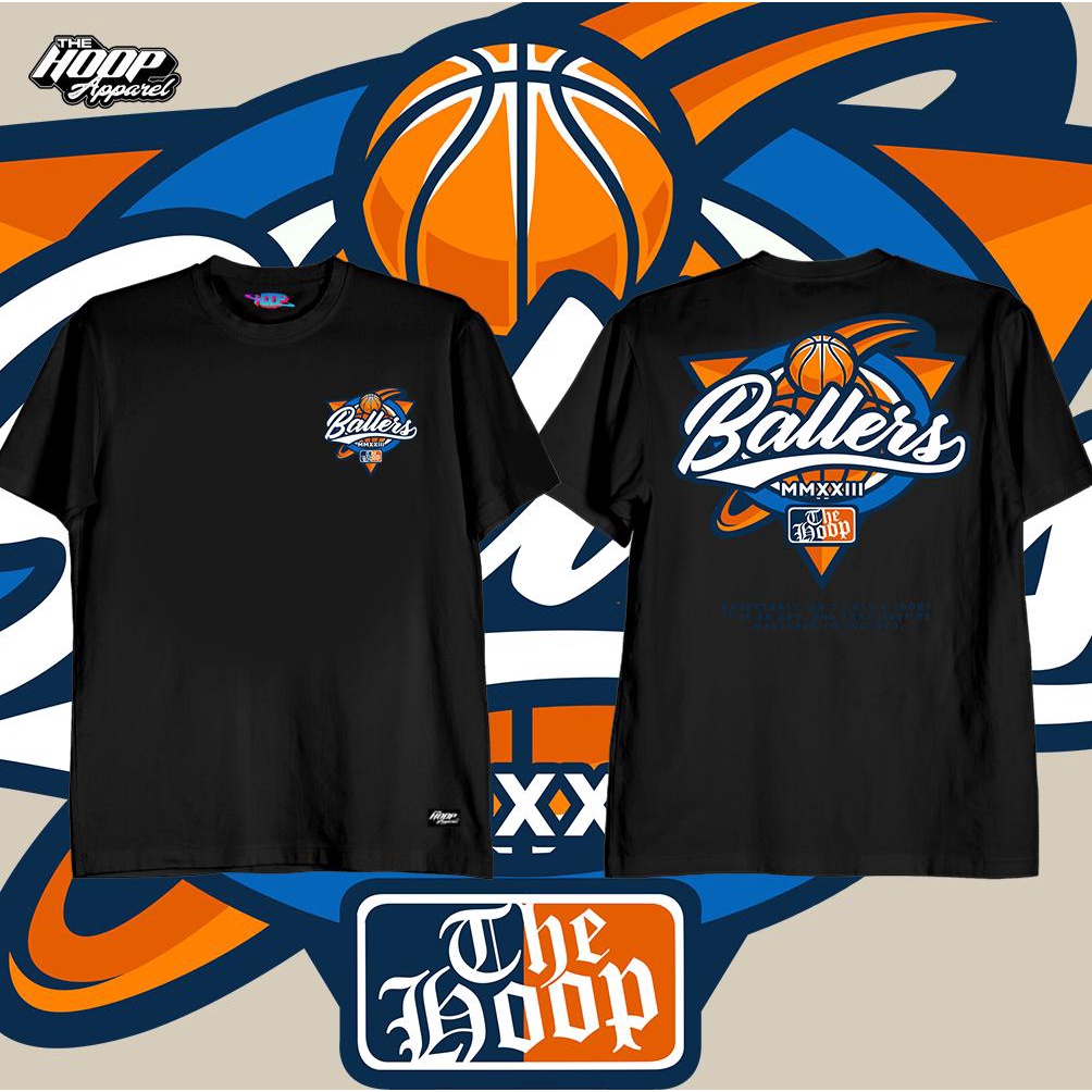 THE HOOP APPAREL LIFESTYLE BASKETBALL BALLERS GRAPHIC COTTON TSHIRT FOR ...