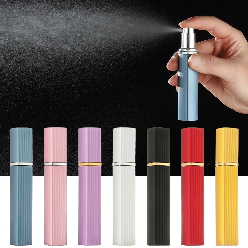 12ML Refillable Perfume Atomizer Bottles Mini Pocket Travel Size Empty ...