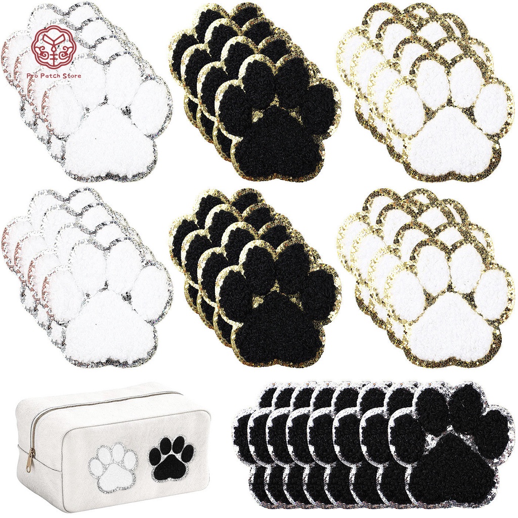 Pro Patch Store Personality Puppy The Cat Paw DIY Embroidery Patches ...