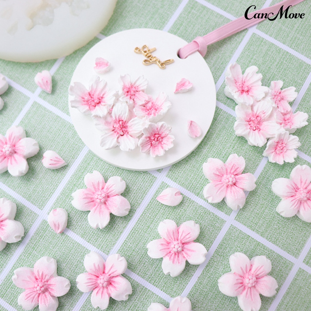 (CM)Chocolate Mold Cherry Blossom Pattern Kitchen Gadget Silicone Candy ...
