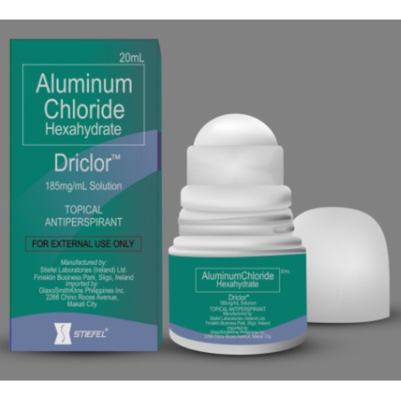 Driclor tropical antiperspirant aluminum chloride hexahydrate 20ml ...