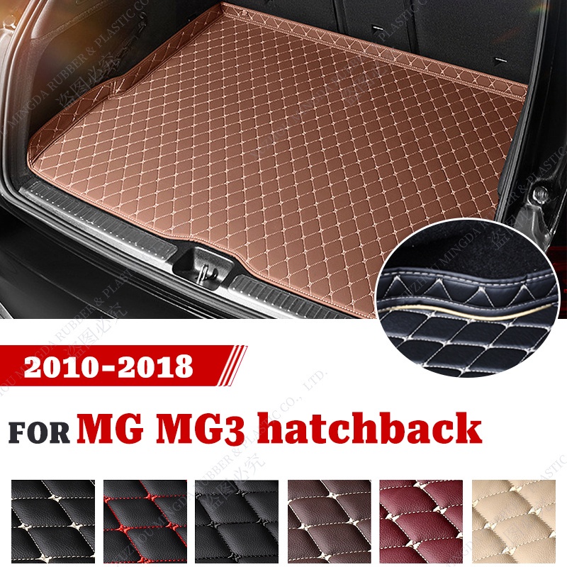 Car Trunk Mat For MG3 Hatchback 2010 2011 2012 2013 2014 2015 2016 2017 ...