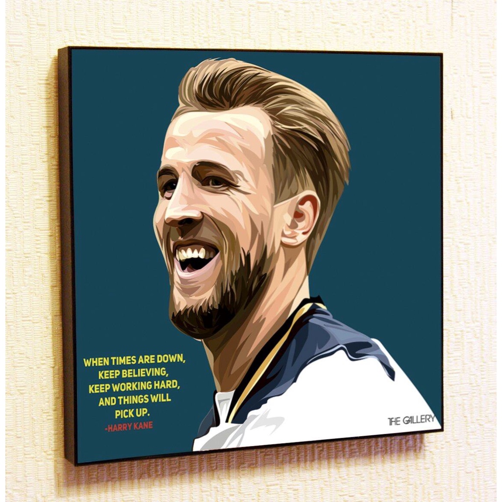 Harry Kane Soccer Football Motivational Quotes Wall Decals Pop Art ...