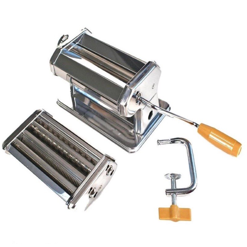 Hand Crank Stainless Steel Fresh Pasta Maker Roller Machine For ...
