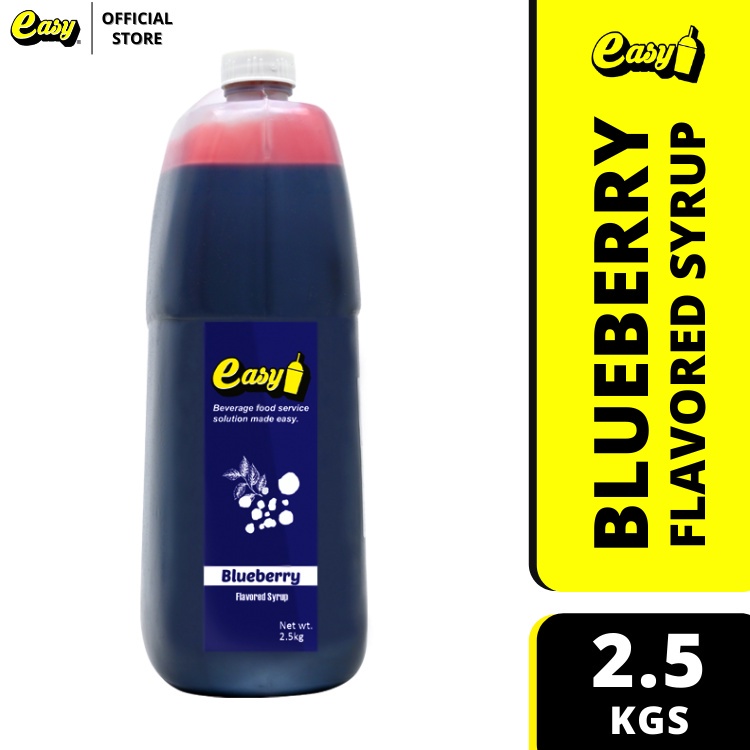EASY BRAND - Blueberry Syrup 2.5kg | Shopee Philippines
