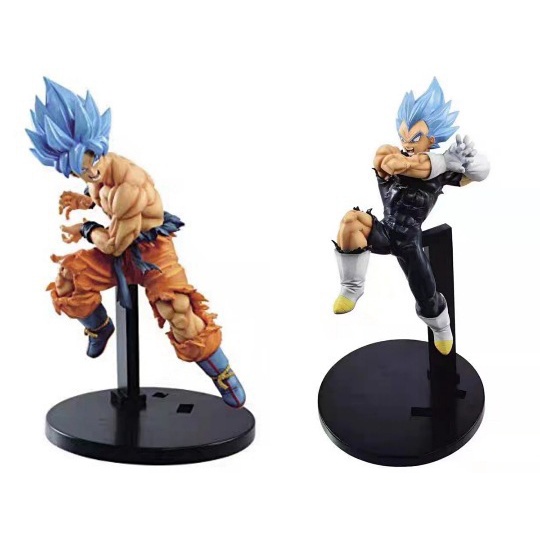 Blue Haired Lc Super Saiyan Wukong Doll Wholesale Legendary Animation