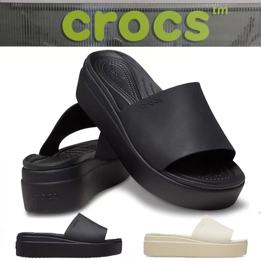 Original Crocs women's sandals thick bottom brooklyn Women's Shoes ...