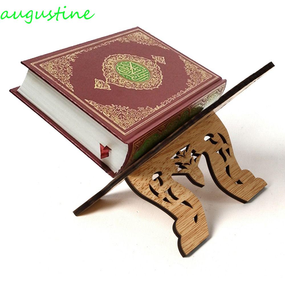 AUGUSTINE Book Shelf Carved 1Pcs Eid Al-Fitr Quran Ramadan Islamic ...
