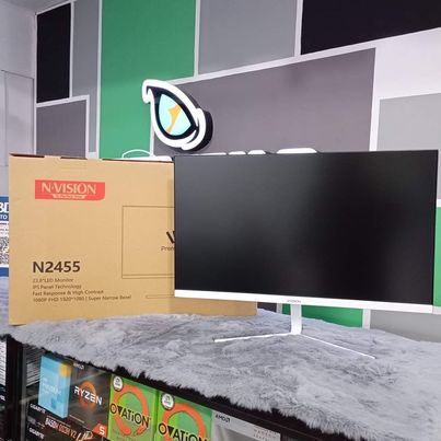 NVISION N2455 23.8" 75HZ FRAMELESS IPS MONITOR | Shopee Philippines