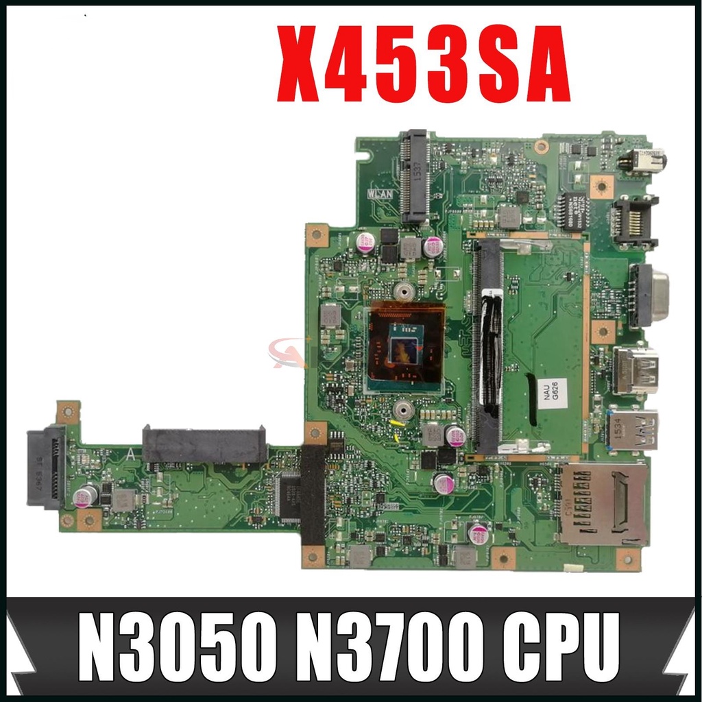 X453SA Notebook Mainboard with N3050 N3700 CPU for ASUS X453S X453 ...