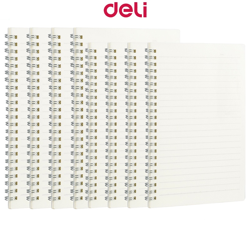 Deli Spiral Notebook A5 B5 Size | Shopee Philippines