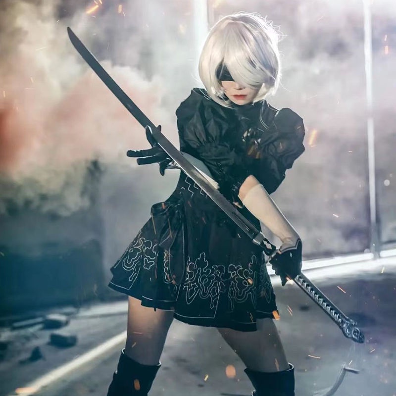 Nier: Automata YoRHa No.2 Type B A2 cosplay costume split cosplay game ...