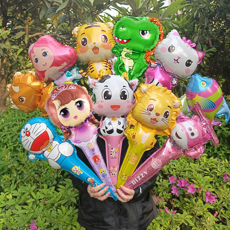 Stock Ready Belon Party Cartoon Aluminum Balloon Children's Day ...