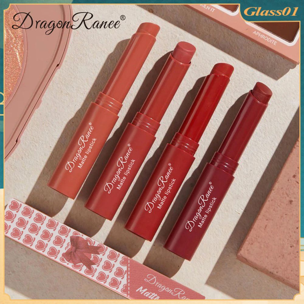 12Colors Dragon Ranee Velvet Lipstick Waterproof Lipstick Easy To Wear ...