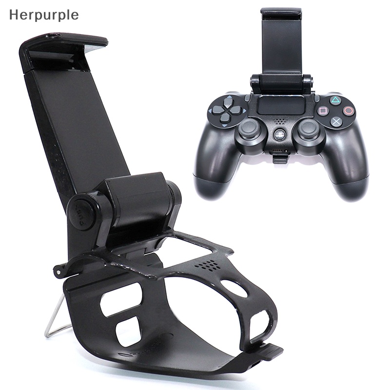 Herpurple Mobile Phone Mount Bracket Gamepad Stand Adjustable ...