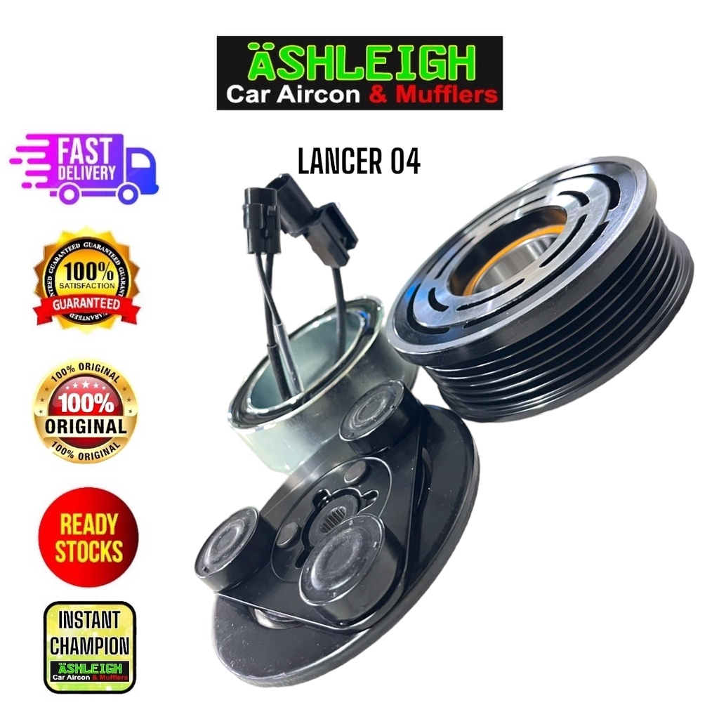 Mitsubishi Lancer 2004 Pulley Assembly Car Aircon parts Magnetic hub ...