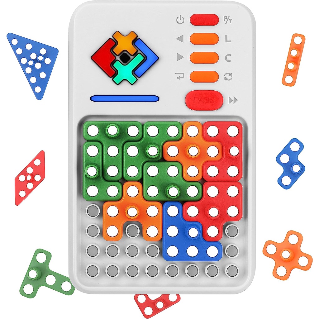 Super Blocks Puzzle Games with 1000+ Challenges Brain Teaser STEM Toys ...