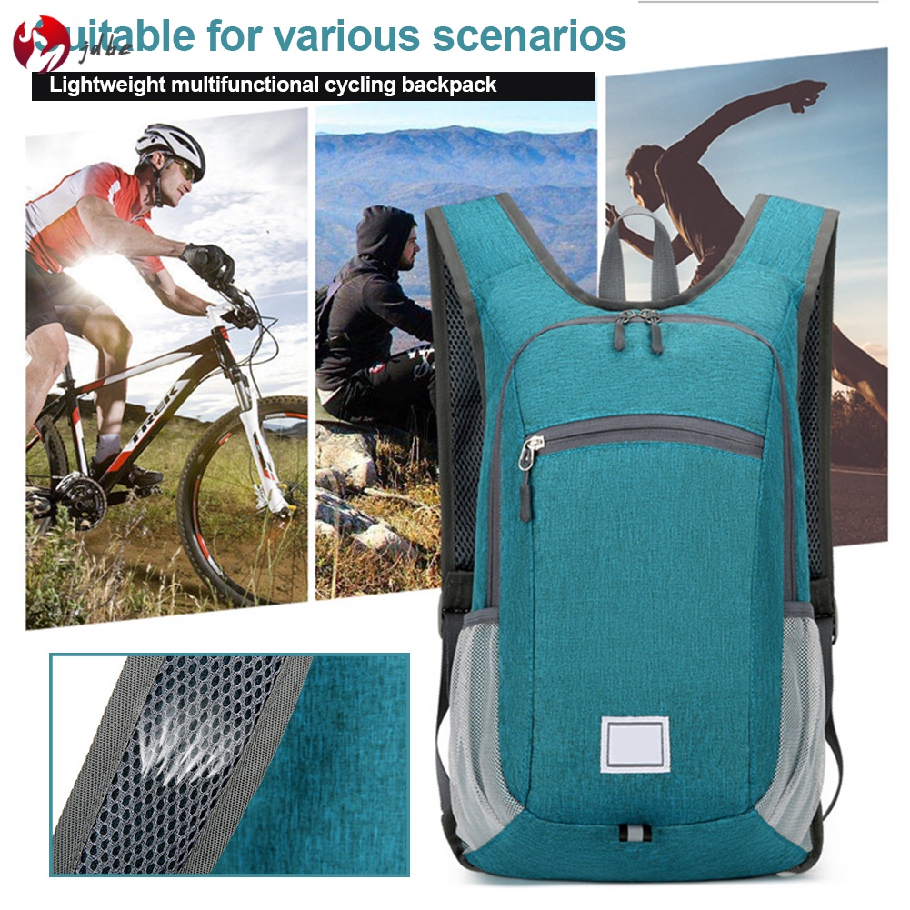 Foldable Zipper Backpack With Side Pocket Durable Portable Small Pack ...