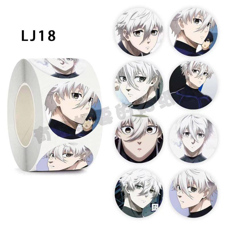 500Pcs/Set Anime Blue Lock Stickers Creative School Supplies Reward ...