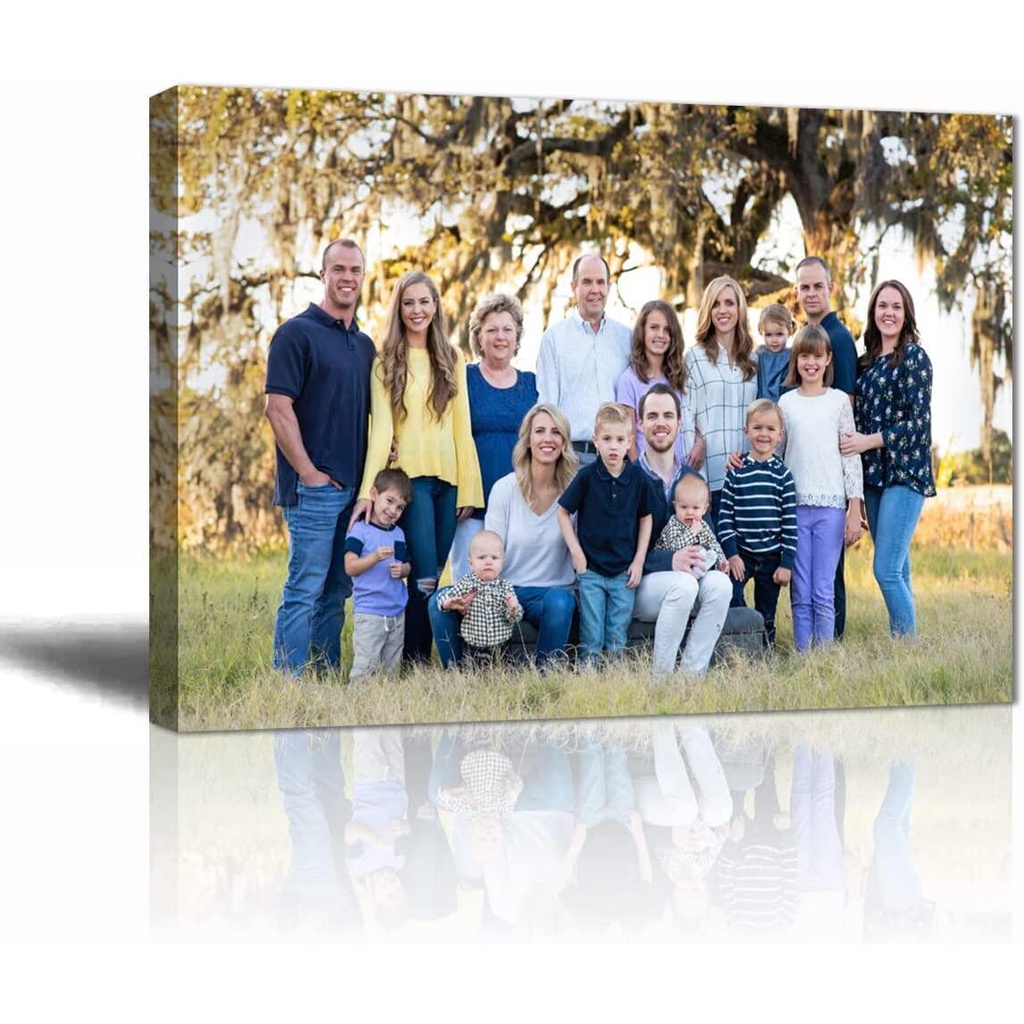 Framed Custom Canvas Prints with Your Photos Personalized Pictures To ...