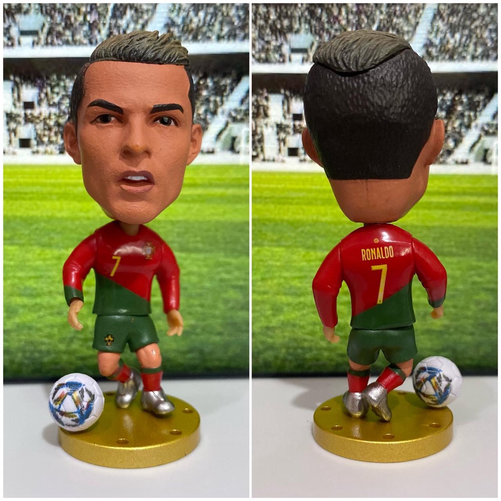 Cristiano Ronaldo Football Player Figure Portugal World Cup Football ...