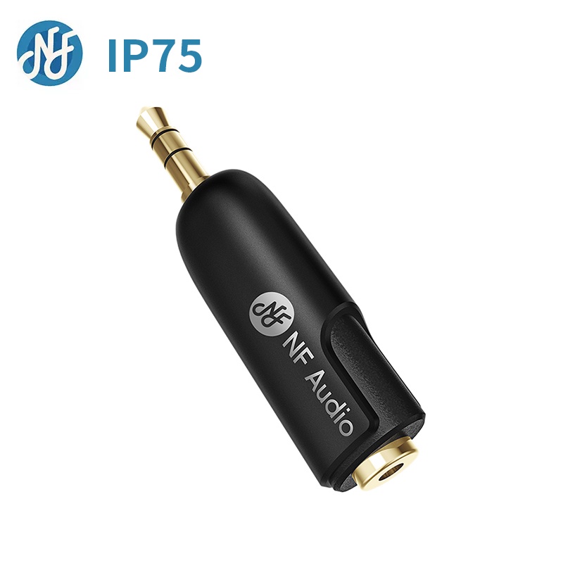 NF Audio IP75 3.5mm to 3.5mm Earphone Impedance Plug 75 Ohm for AMP DAC ...