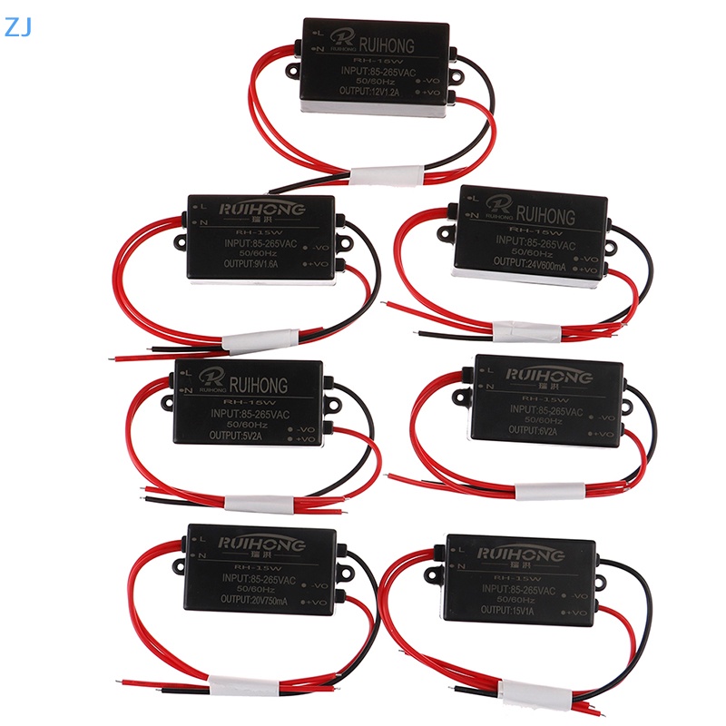 [ZJ] AC-DC Converter 220V to DC5V 6V 9V 12V 15V 20V 24V Switching Power ...