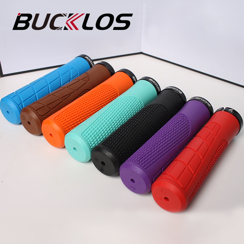 BUCKLOS Handle Grip Mtb Rubber Antislip Handle Grips Shock Absorption ...