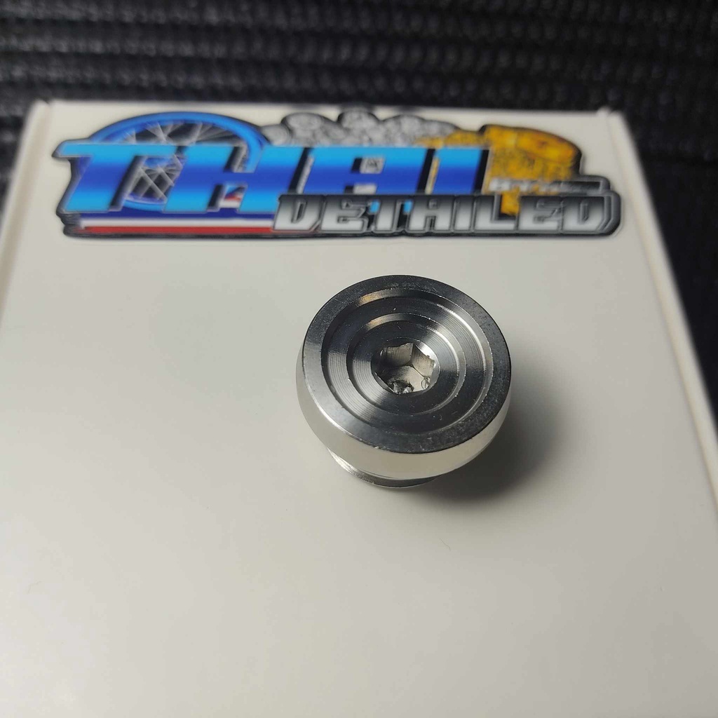 ️ HANDMADE SPIRAL CONCAVE ENGINE OIL BOLT FOR YAMAHA AND HONDA ...