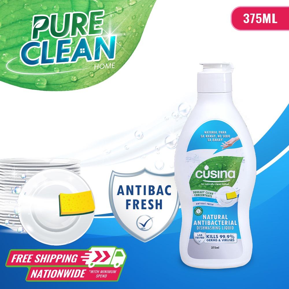 Cusina Antibac Fresh 375ml | Shopee Philippines