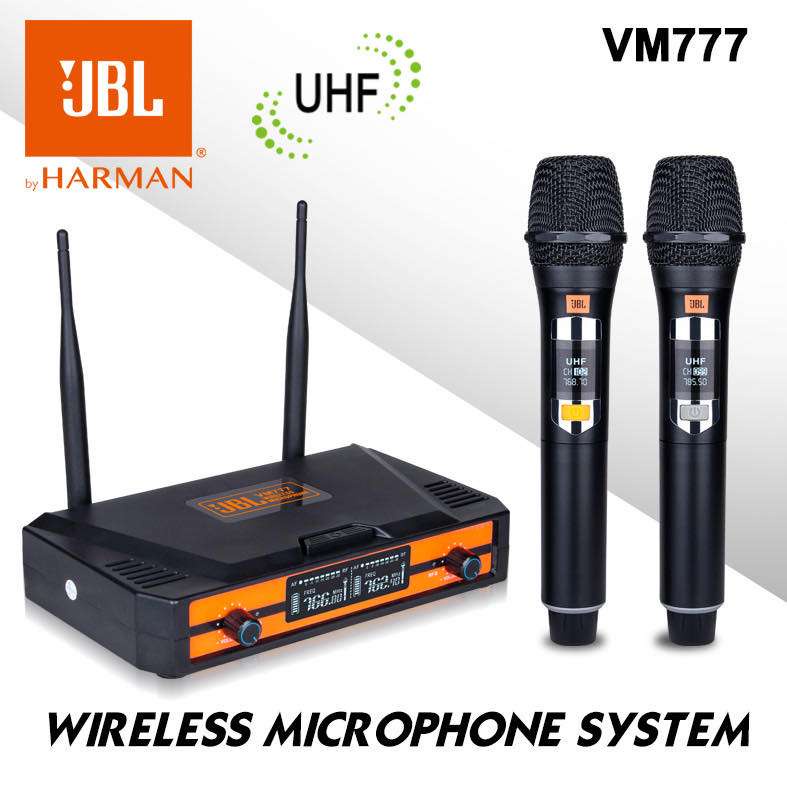 UHF Professional JBL VM-777 Wireless Microphone | Shopee Philippines