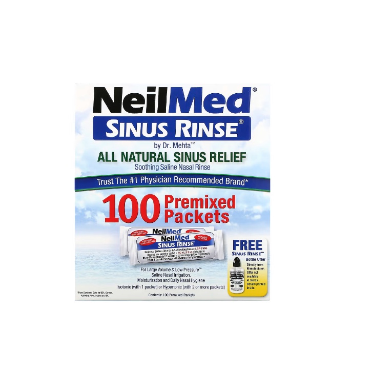 Healthy Choices | NeilMed Sinus Rinse All Natural Sinus Relief 100 ...