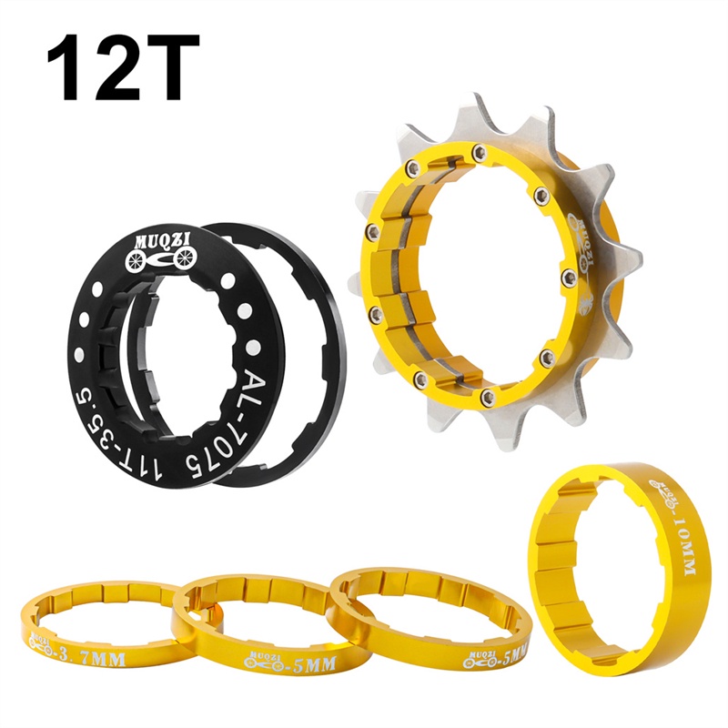 MUQZI MTB Single Disc Cassette Cog 12T 13T 14T 15T 16T 17T Bike ...