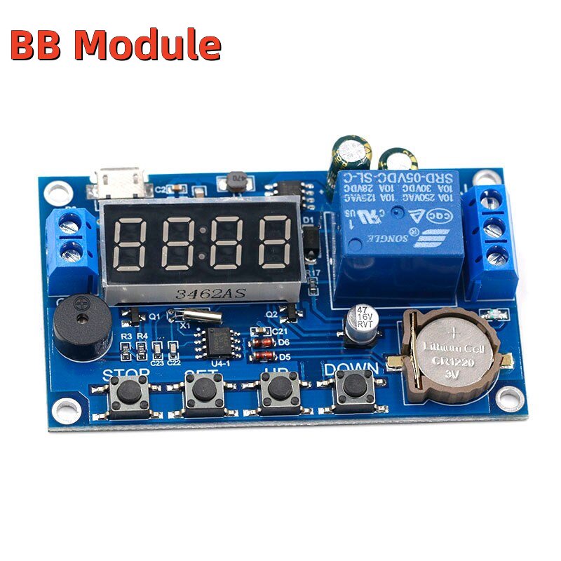 Dc 5v Real Time Timing Delay Timer Relay Module Switch Control Clock