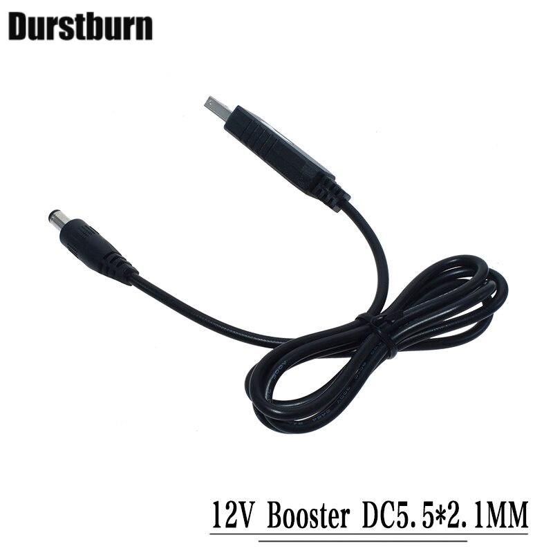 USB power boost line DC 5V to DC 5V 9V 12V Step UP Module USB Converter Adapter Cable 2.1x5.5mm ...