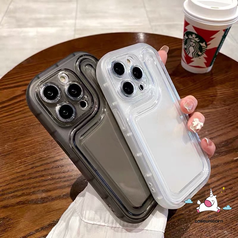 Shockproof Silicon Bumper Clear Phone Case Compatible for iPhone 15 11 ...